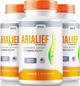 Amazon.com: (3 Pack) Arialief Capsules, Official Nutritional Support ...