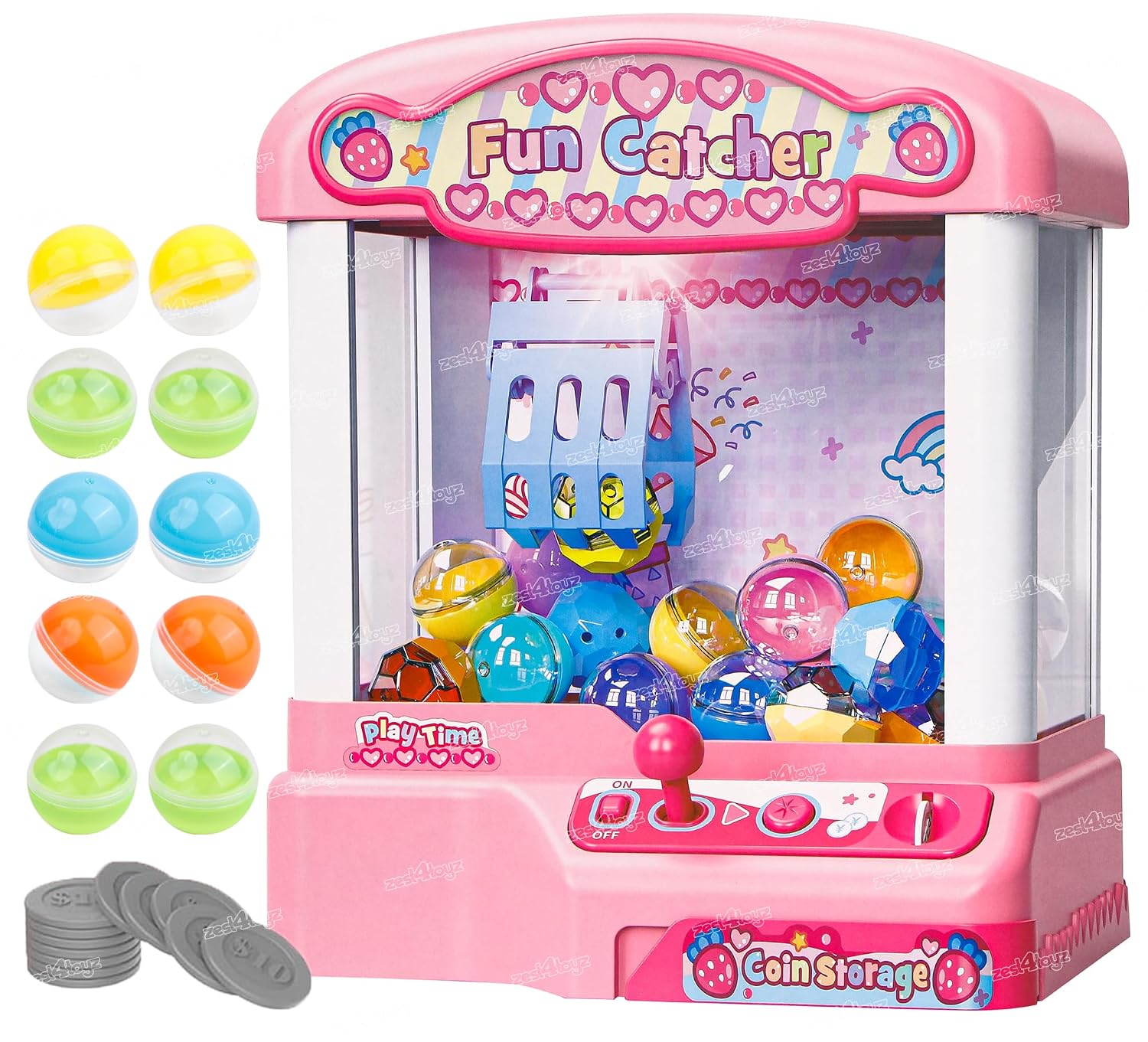 Buy Zest 4 Toyz Claw Machine for Kids Arcade Games Mini Vending Machine ...