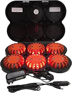 Amazon.com: 6-Pack Rechargeable PowerFlare System : Automotive