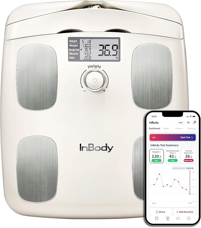 Amazon.com: InBody Dial H20 | Body Composition Scale Most Accurate ...