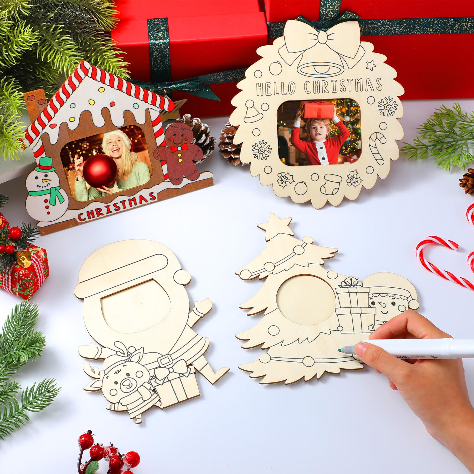Holiday Picture Frame Craft