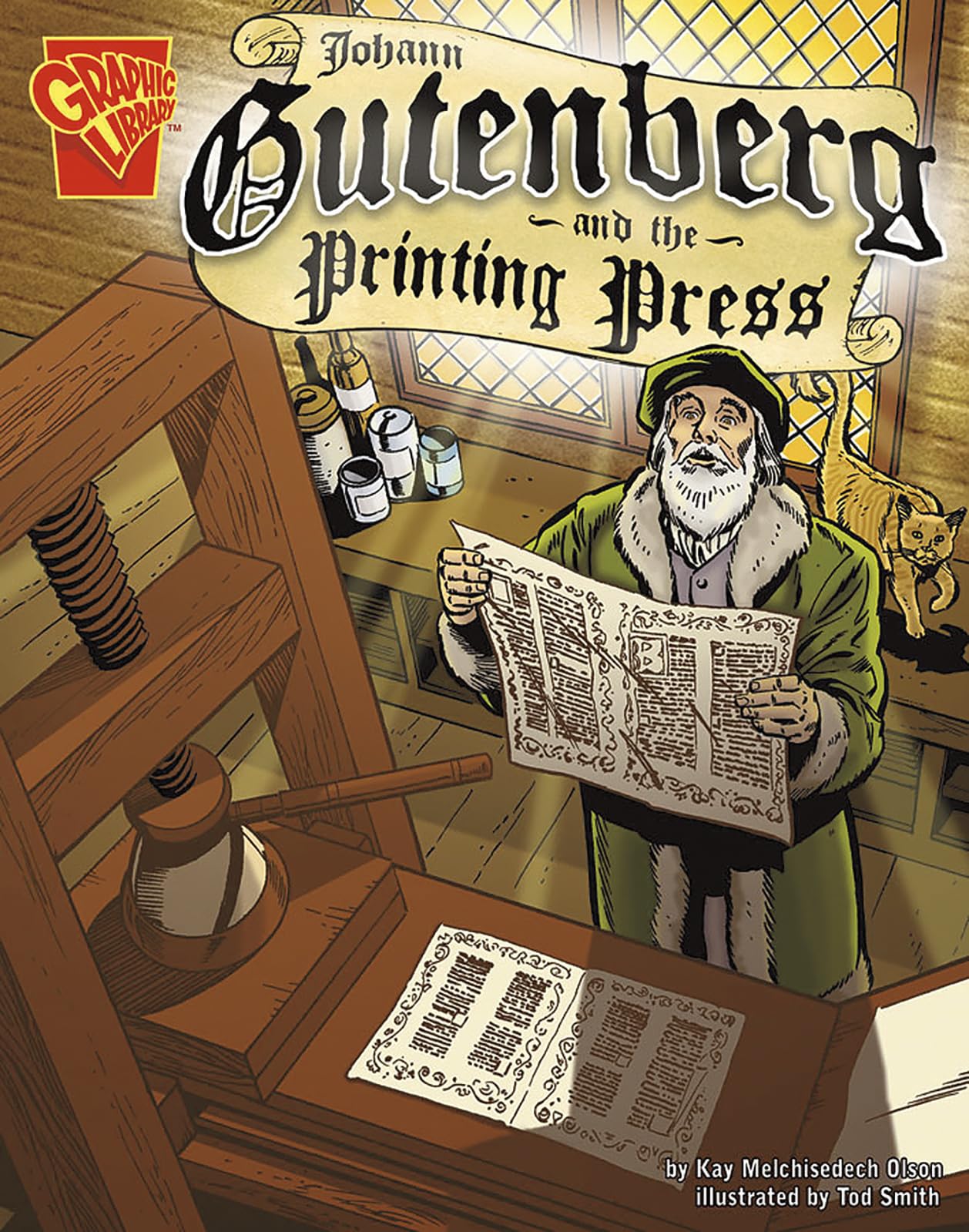 Johann Gutenbergs Printing Press The Printing Press