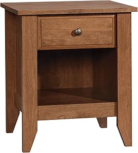 Amazon.com: Sauder Shoal Creek Night Stand, Bedside Table, Bedroom Side ...