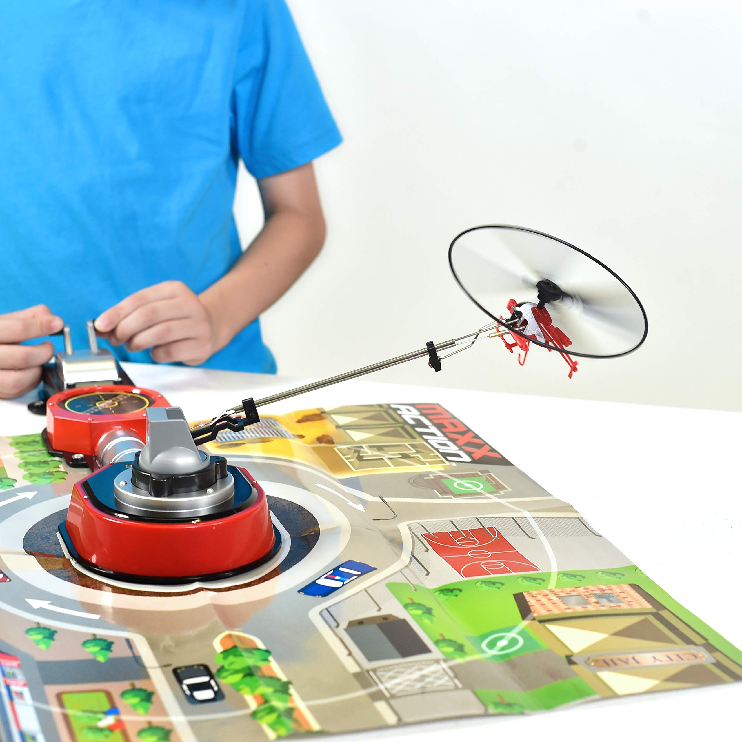 Sunny Days Entertainment Maxx Action Chopper Command Flying Helicopter ...