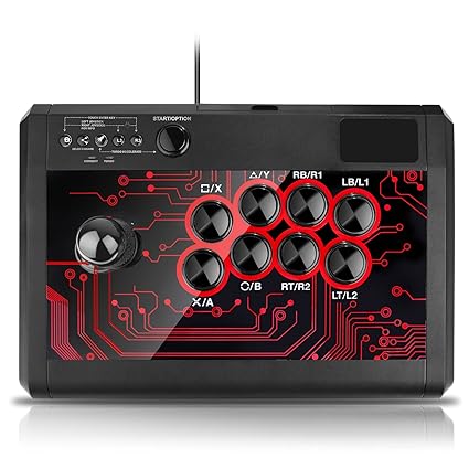 Amazon.com: KINGTOP Arcade Fight Stick Fighting Joystick : Video Games