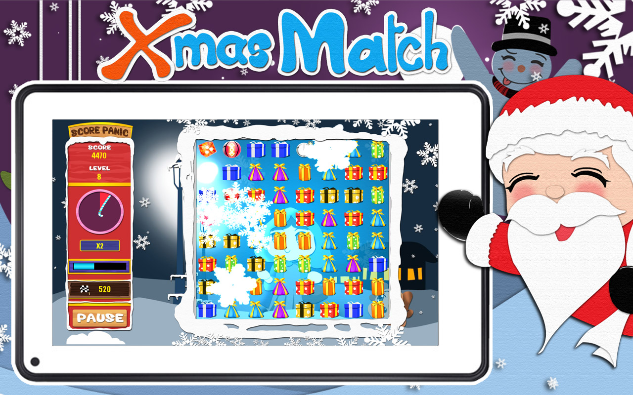 Aplicación Xmas Match Deluxe en Amazon Appstore