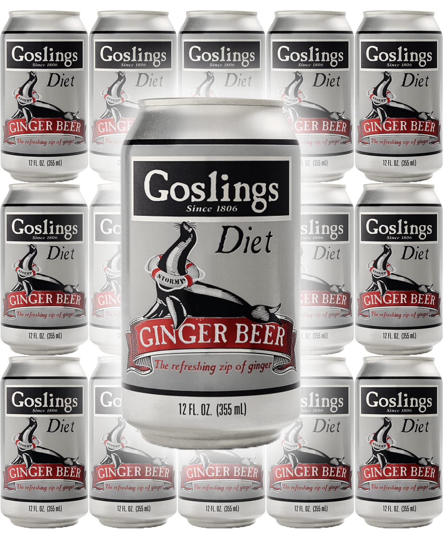 Buy GoslingsDiet Ginger , Ginger , All Natural Flavor with the ...