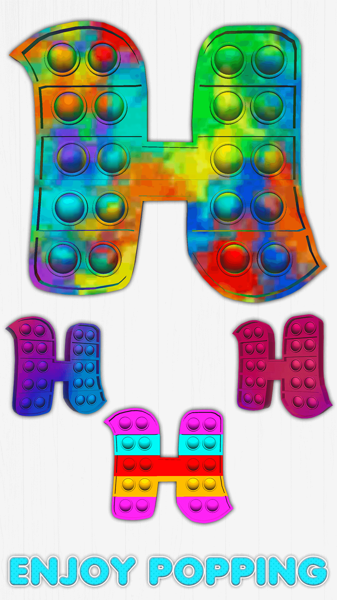 Pop It Alphabets Lore 3D - Antistress ABC Giant Fidget Toys - App on ...