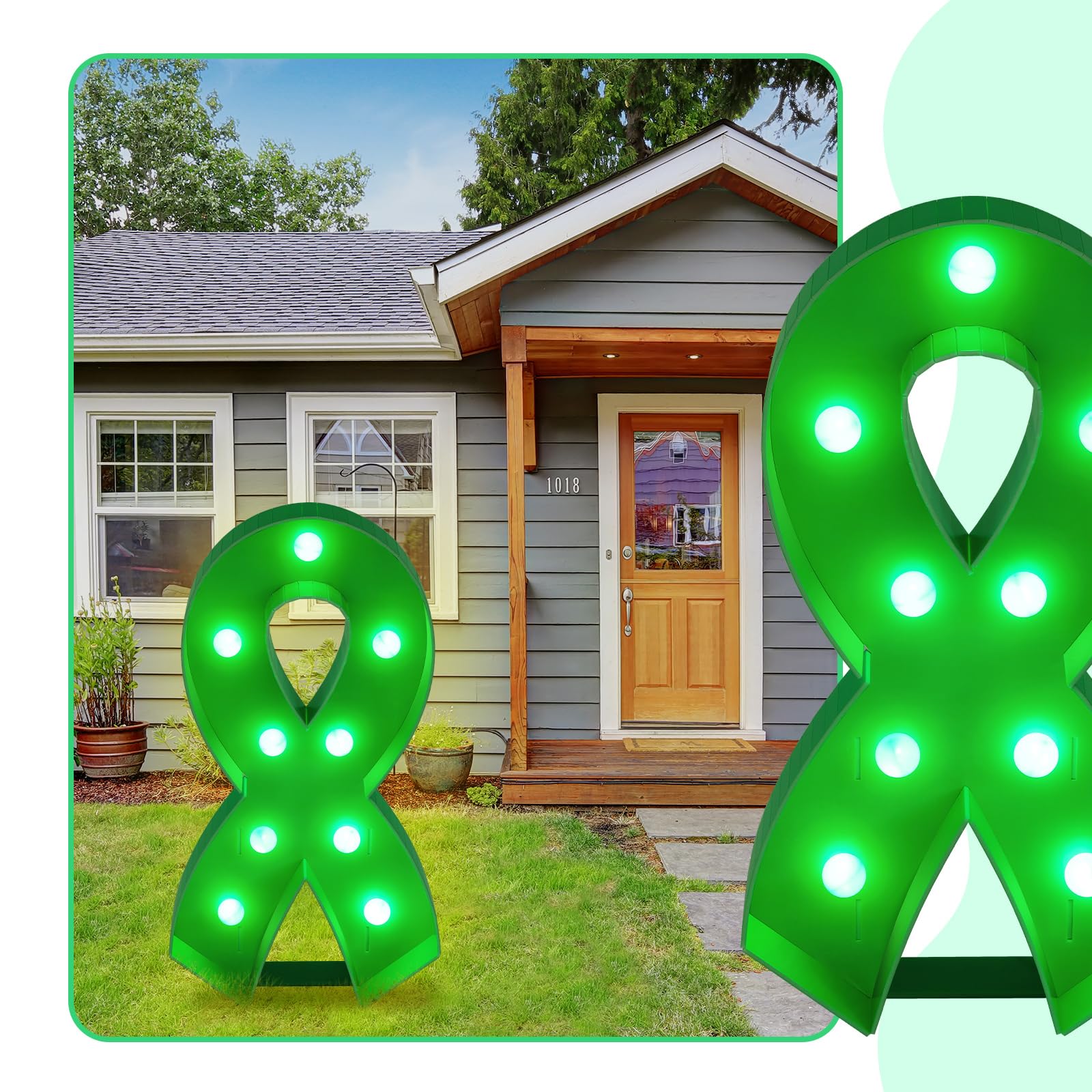 Snapklik.com : Tujoe 3 Ft Light Up Marquee Mental Health Awareness ...