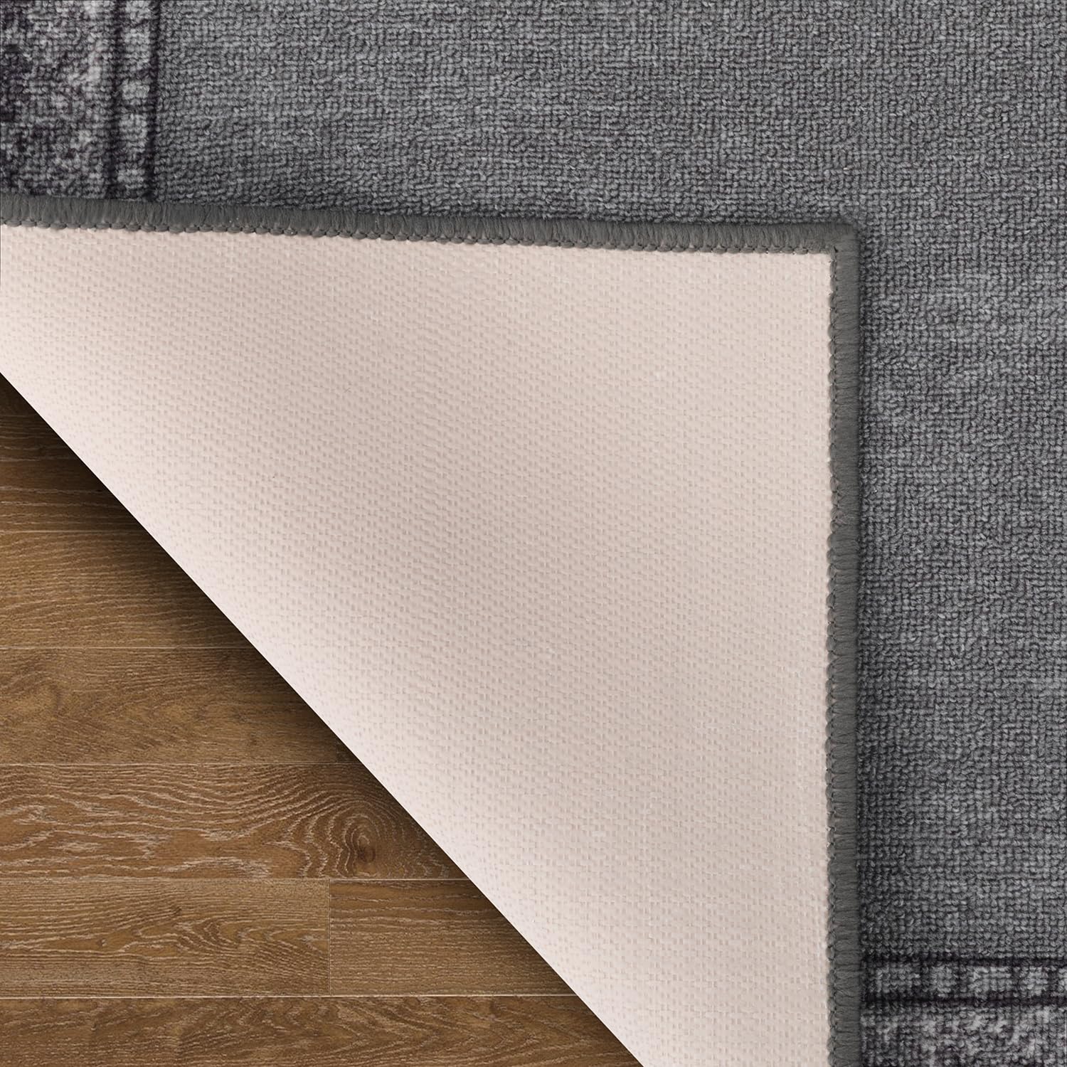 Antep Rugs Alfombras Bordered Modern 2x7 Non-Slip (Non-Skid) Low Pile ...