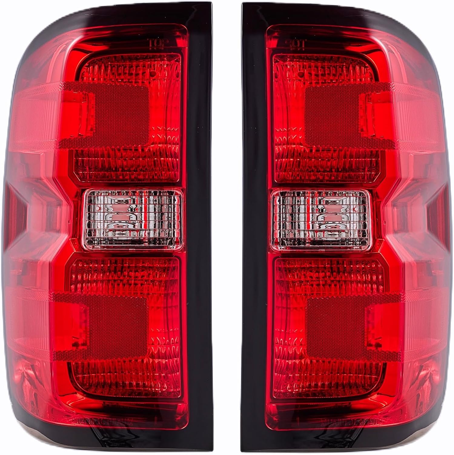TULALUX tail Lights Compatible with Chevy Chevrolet Silverado 1500 2500 ...