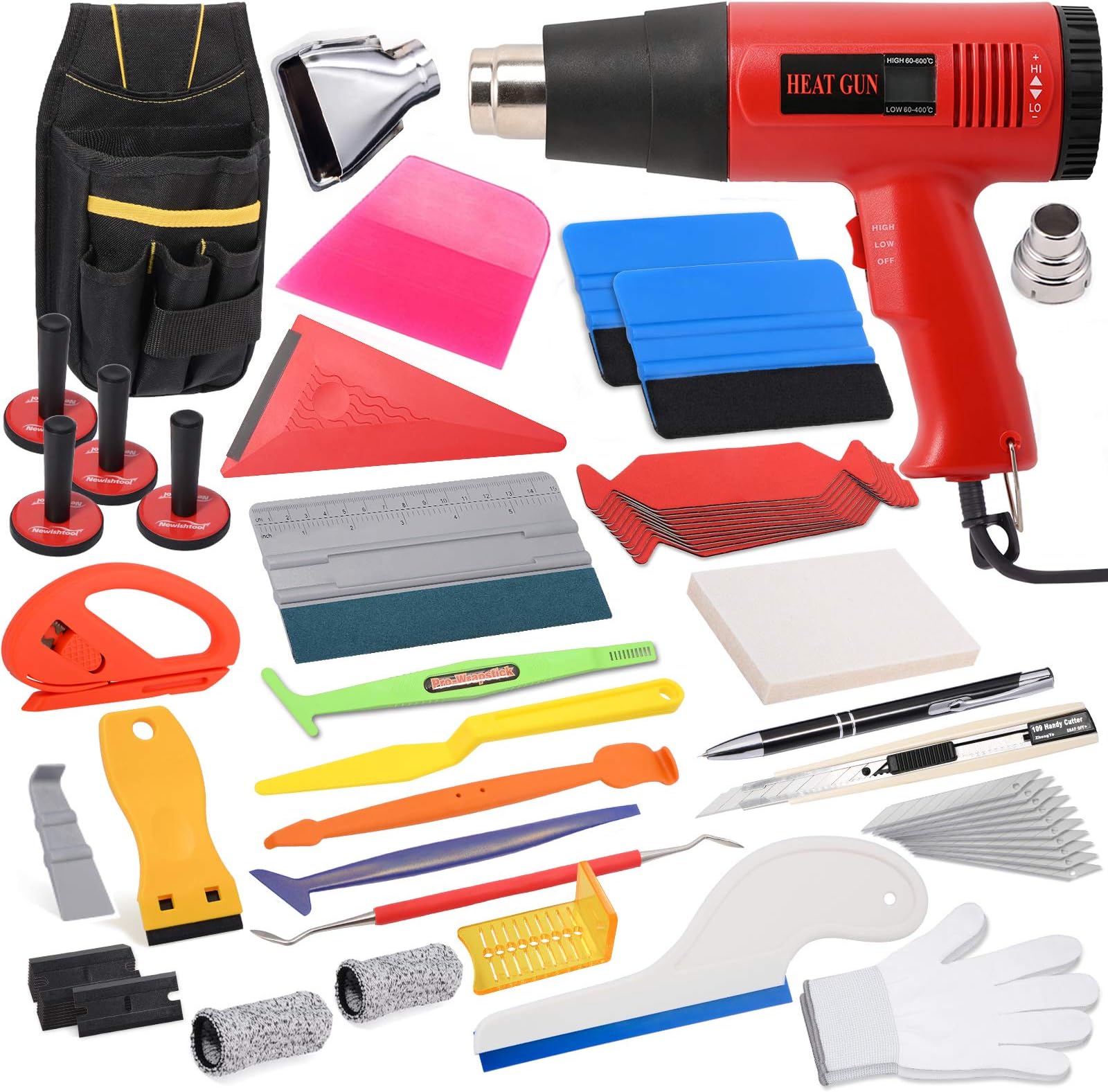 Amazon.com: Vinyl Wrap Tool Kit for Car Wrapping, Window Tinting Film ...