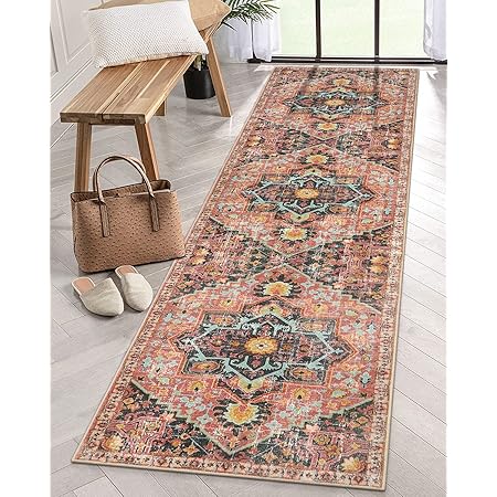 Amazon.com: Lahome Oriental Hallway Runner Rug - 2x8 Rug Runner,Non ...