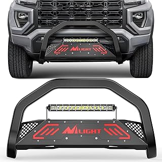 Brandclub - Nilight Bull Bar with Light fits Chevy Colorado GMC Canyon ...