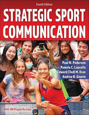 Amazon.com: Strategic Sport Communication eBook : Pedersen, Paul M ...