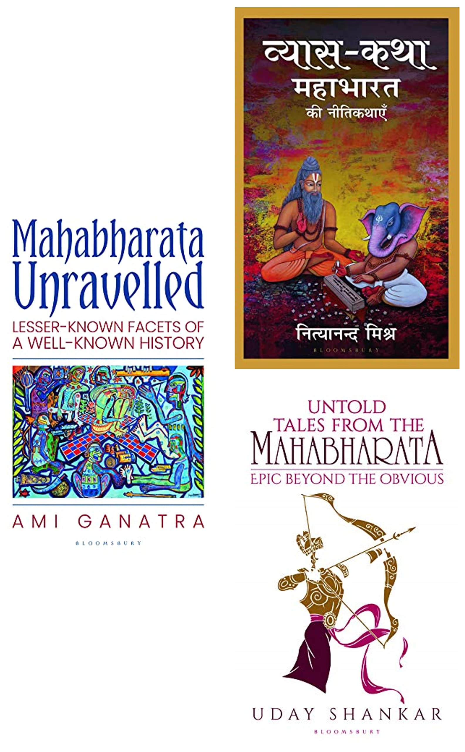 Buy Mahabharata Unravelled & Vyasa Katha: Mahabharat ki Nitikathayen ...