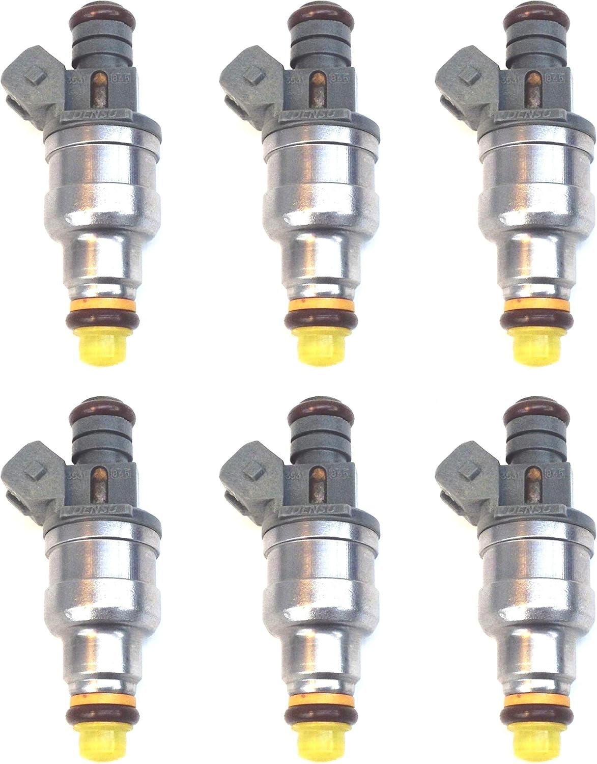 Amazon.com: Re-Manufactured Genuine Set Of 6 Fuel Injectors 1998-1999 ...