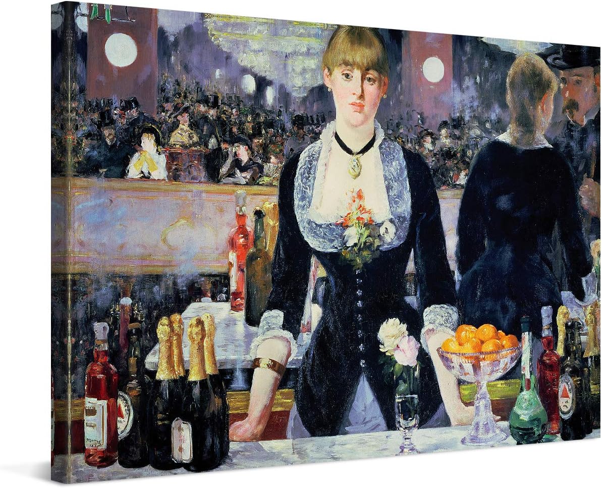 PICANOVA – Édouard Manet – A Bar at the Folies-Bergère 60x40cm ...
