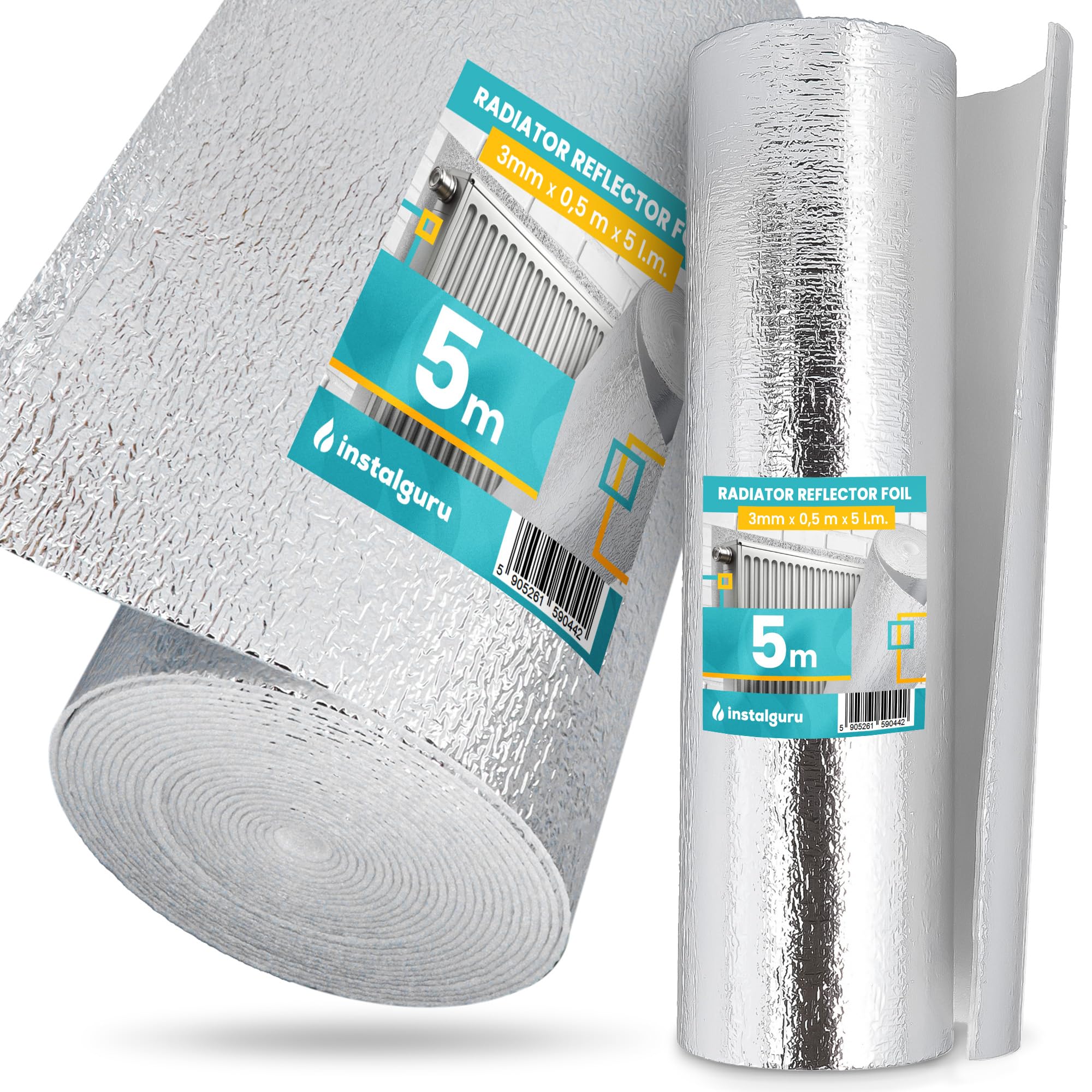 Producto De Paneles Aislantes Rollo De Aislante En Hoja 0,6m X 5m, 3