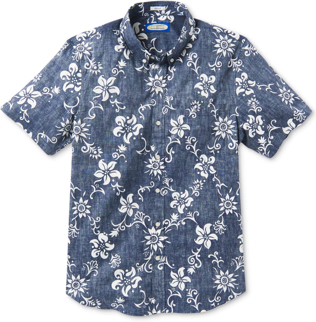 Amazon.com: Reyn Spooner Men's Phil Edwards Tailored Fit Hawaiian Shirt Shirt, Summer Pareau ...