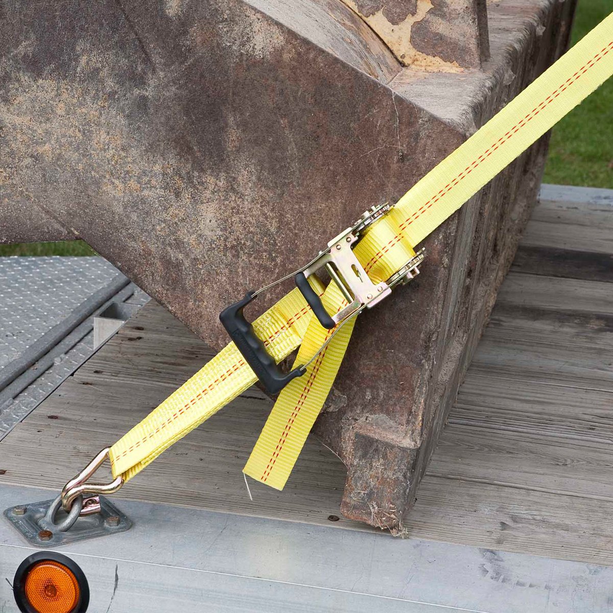 SmartStraps 27-Foot Premium Ratchet Straps, Yellow (1pk) – 10,000 lbs ...