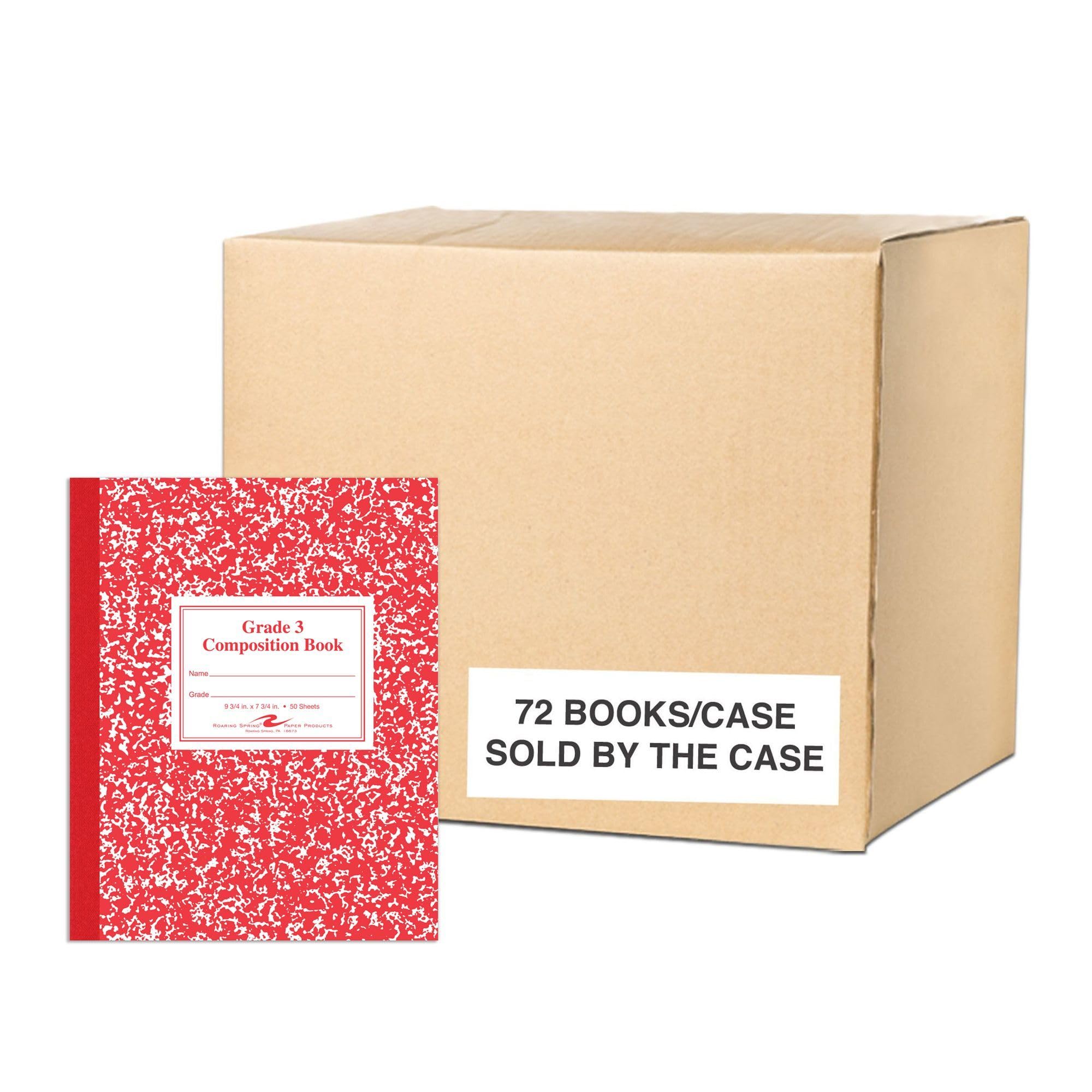 Snapklik.com : Roaring Spring Composition Notebooks, Grade 3 Ruled, 50 ...