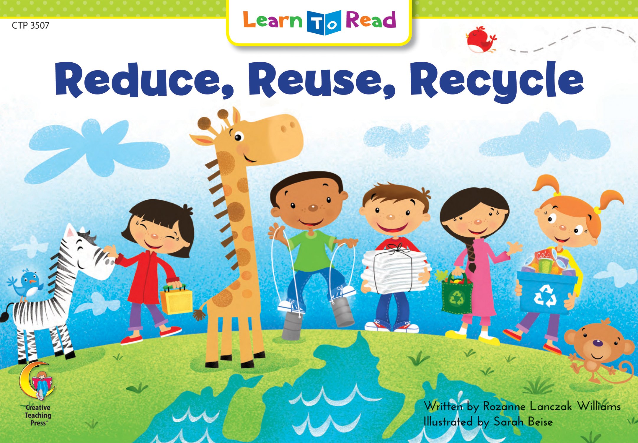 Reduce Reuse Recycle For Kids Clipart Free