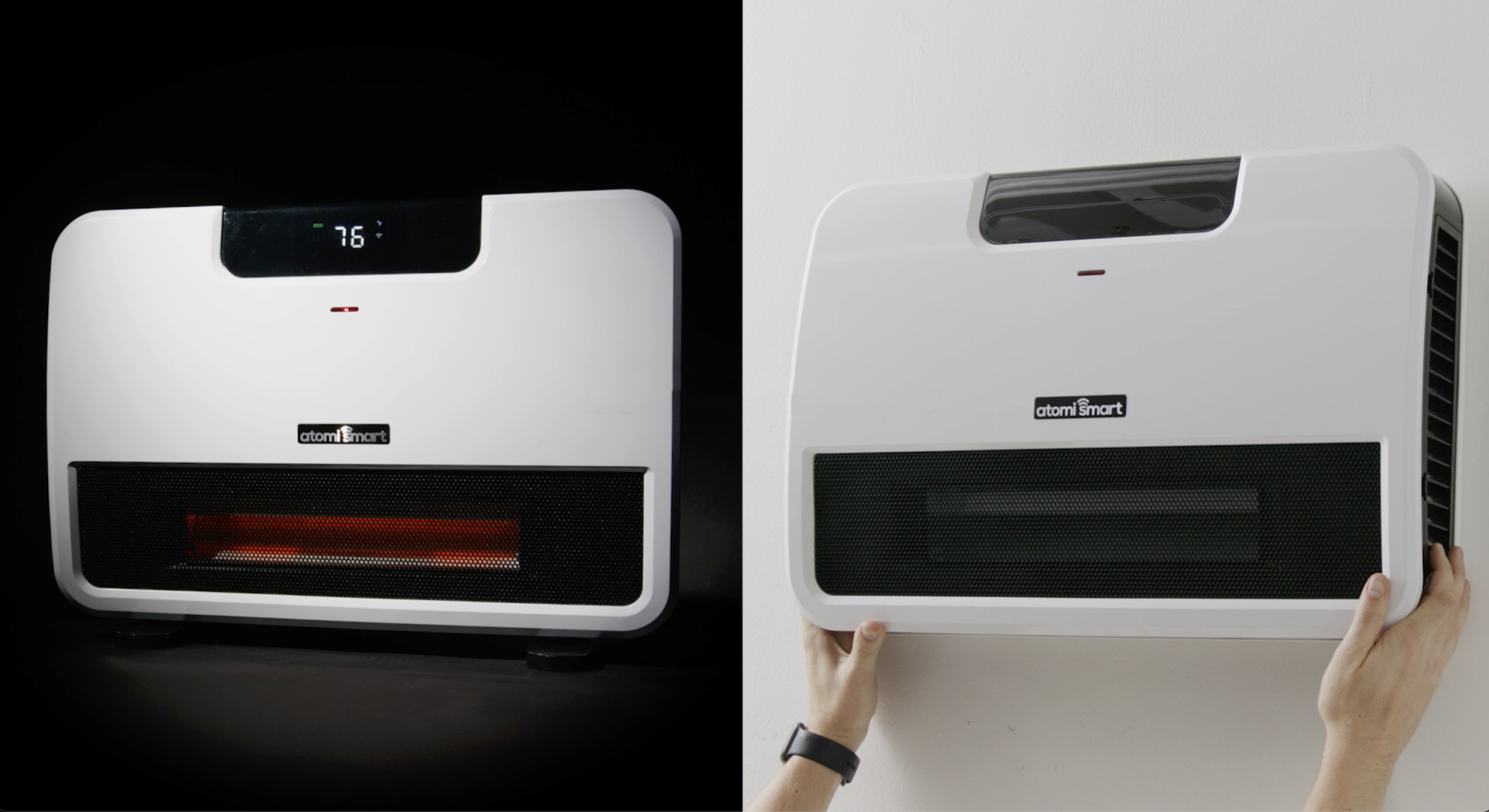 Watch Atomi Smart WiFi Floor / Wall Heater on Amazon Live