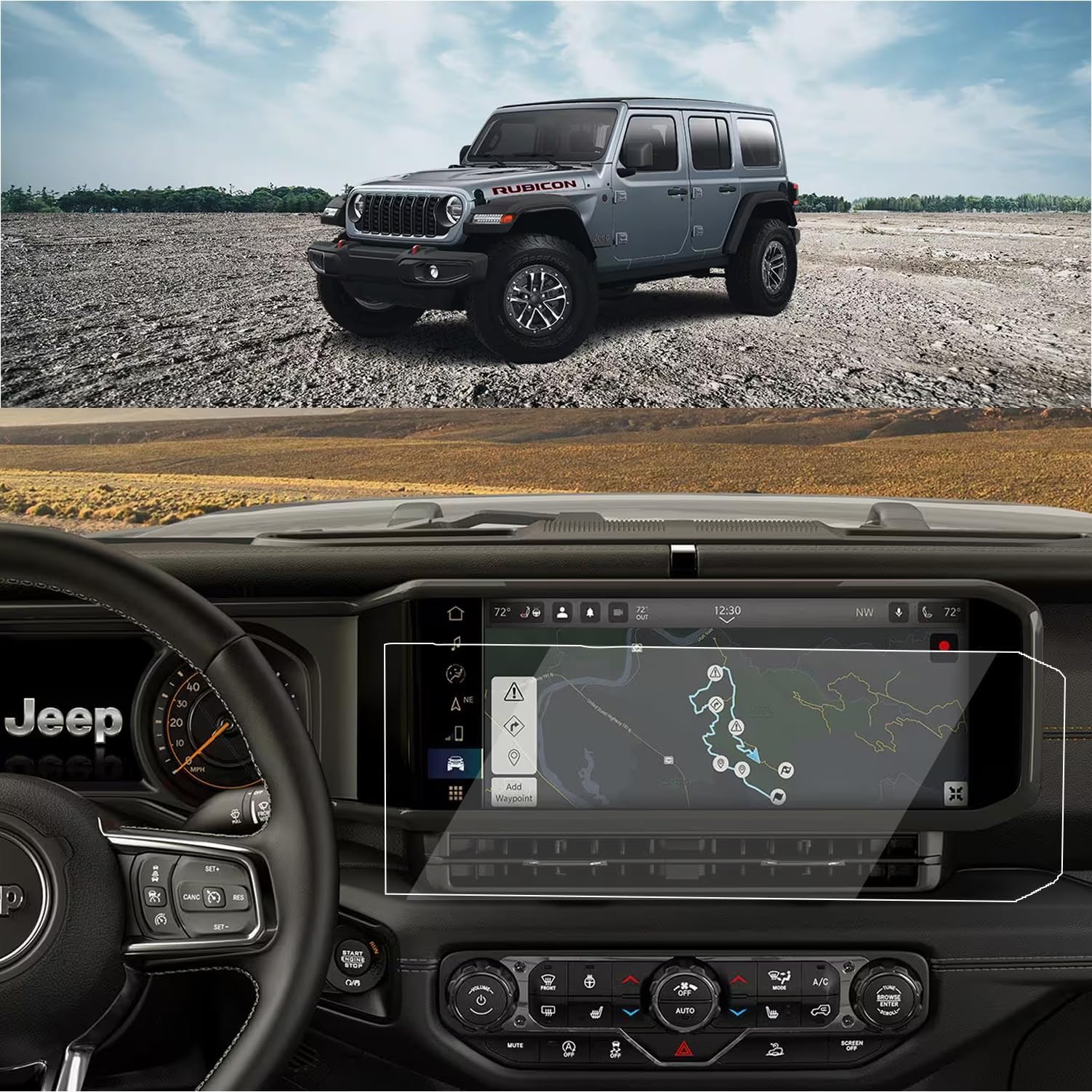 Amazon.com: AZZIGO For 2024 2025 Jeep Wrangler JL (Sport/Sport S/Willys ...