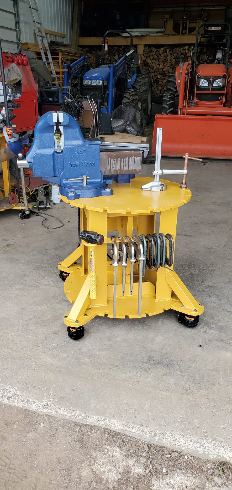 $61/mo - Finance Yost Vises 34C Combination Vise | 6 Inch Jaw Width ...