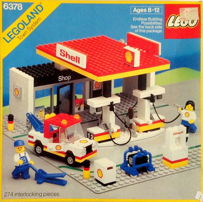 Buy Lego 6378 Shell Service Station Online at Low Prices in India ...