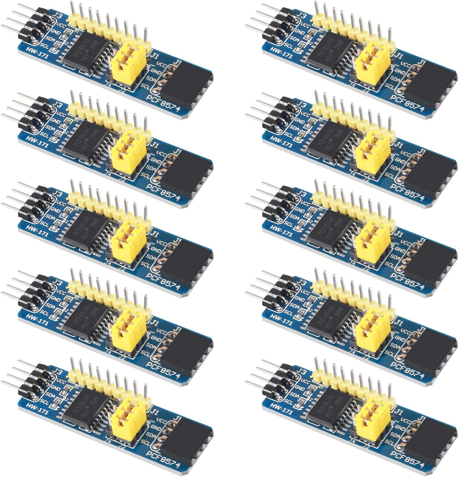 Amazon.com: HiLetgo 2pcs PCF8574 PCF8574T IO Expansion Board I/O ...