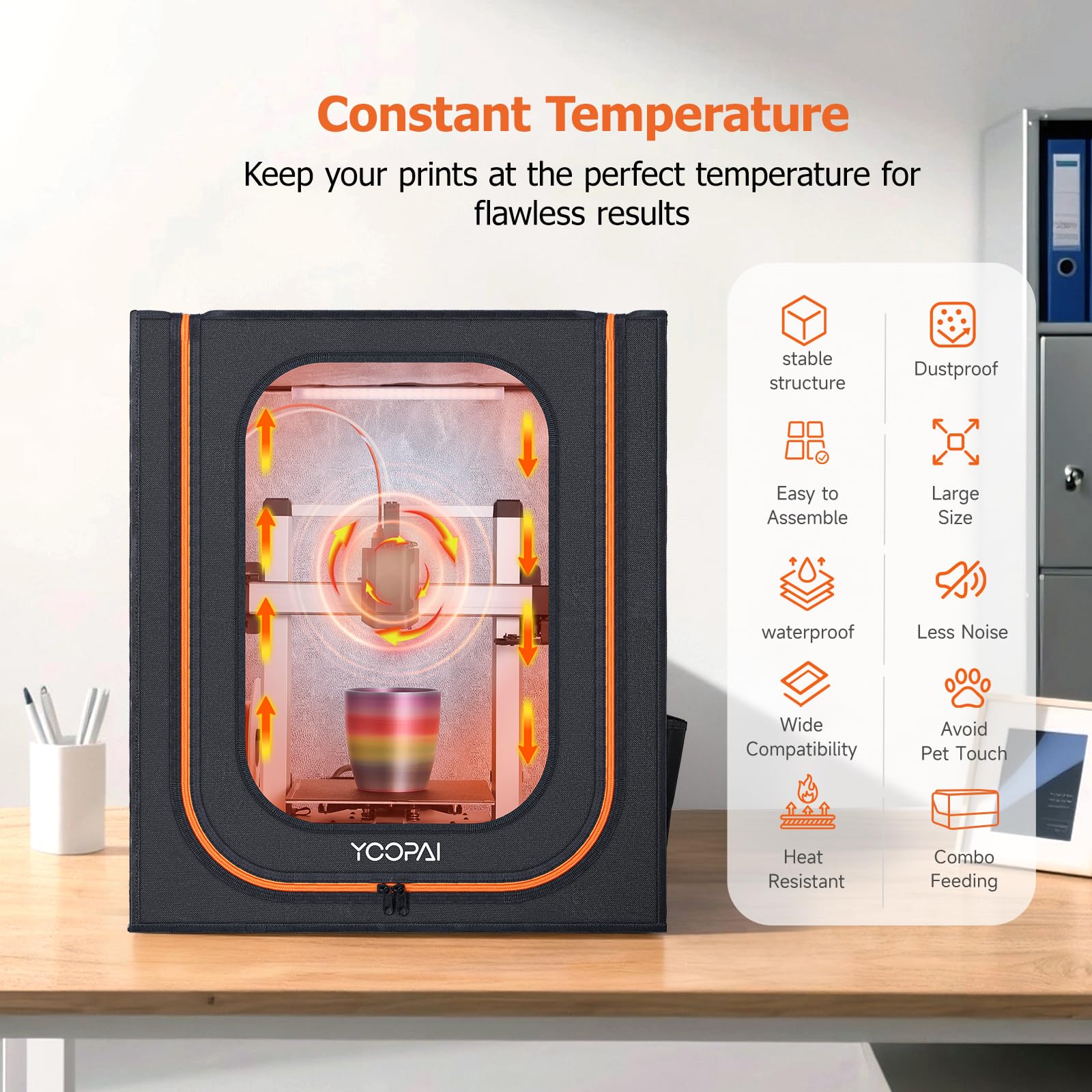 Snapklik.com : YOOPAI 3D Printer Enclosure