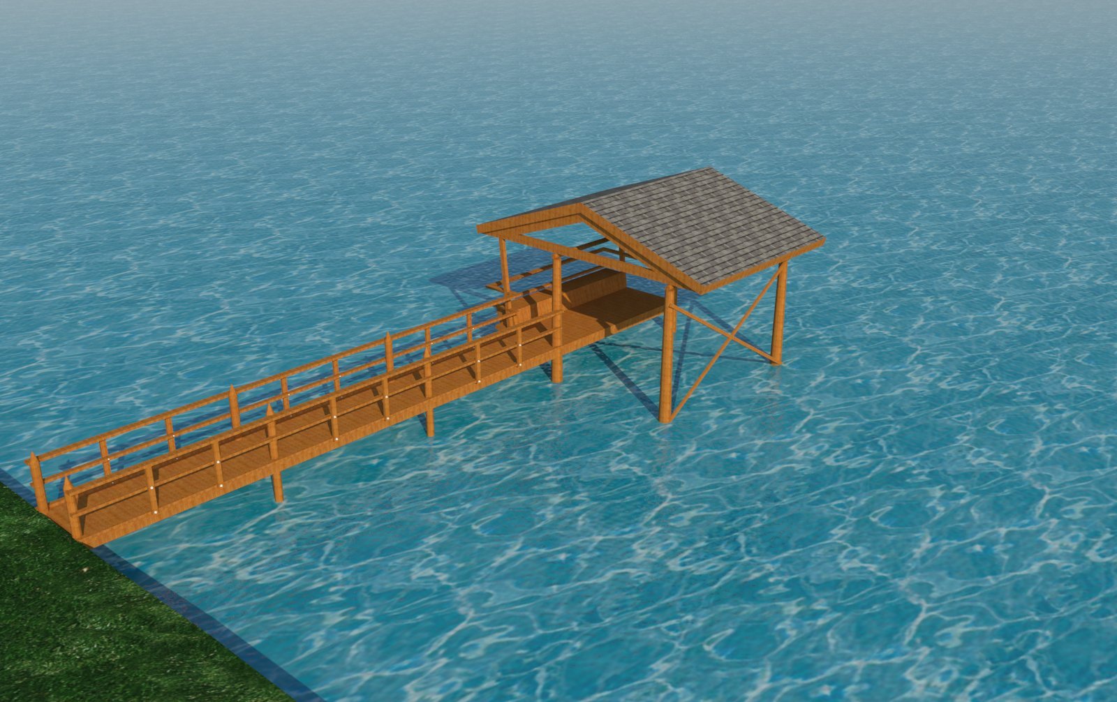Boat Dock Ramp Design