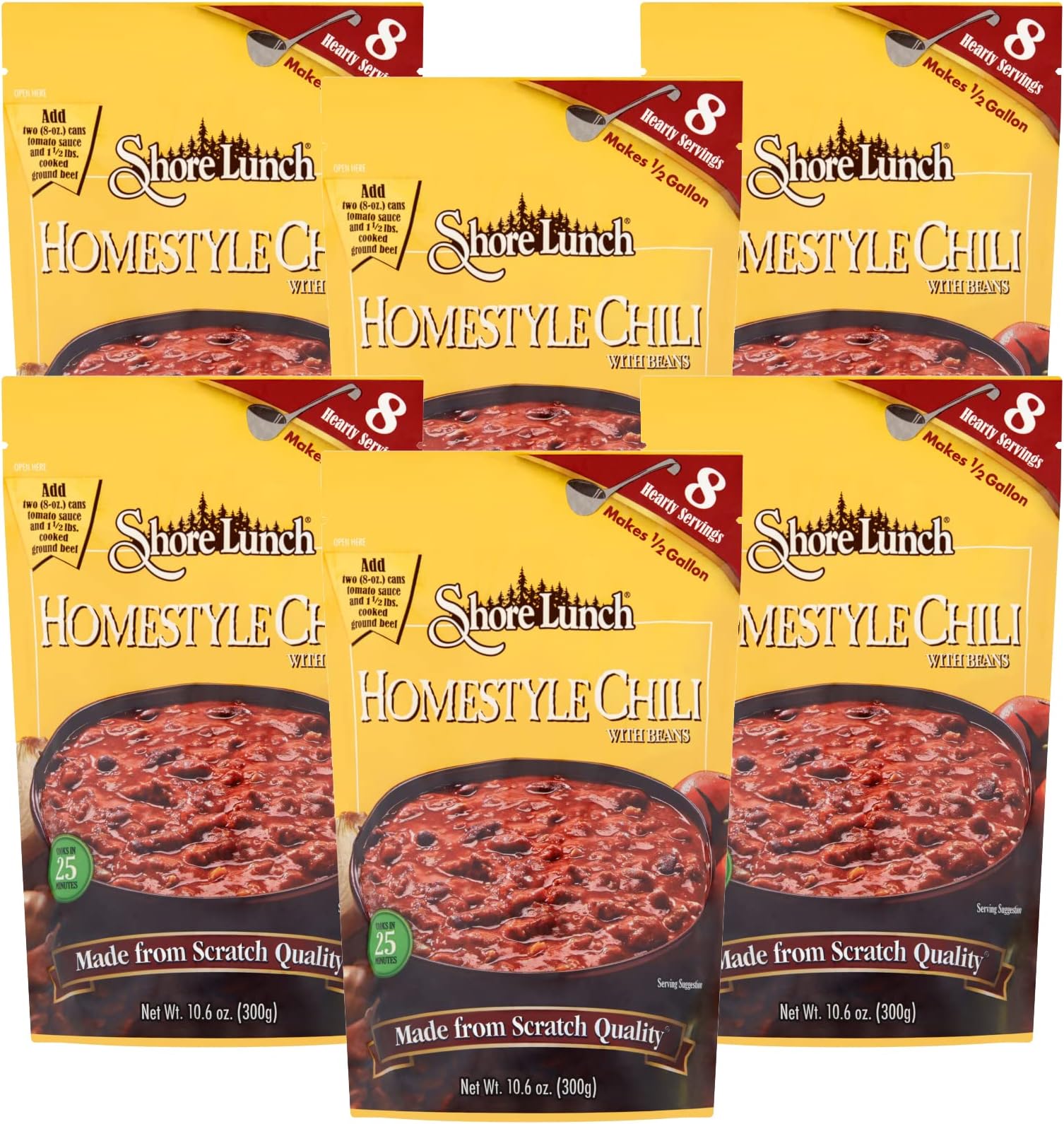 Amazon.com : Shore Lunch Soup Mix 3 Flavor Variety Bundle, (1) Each ...