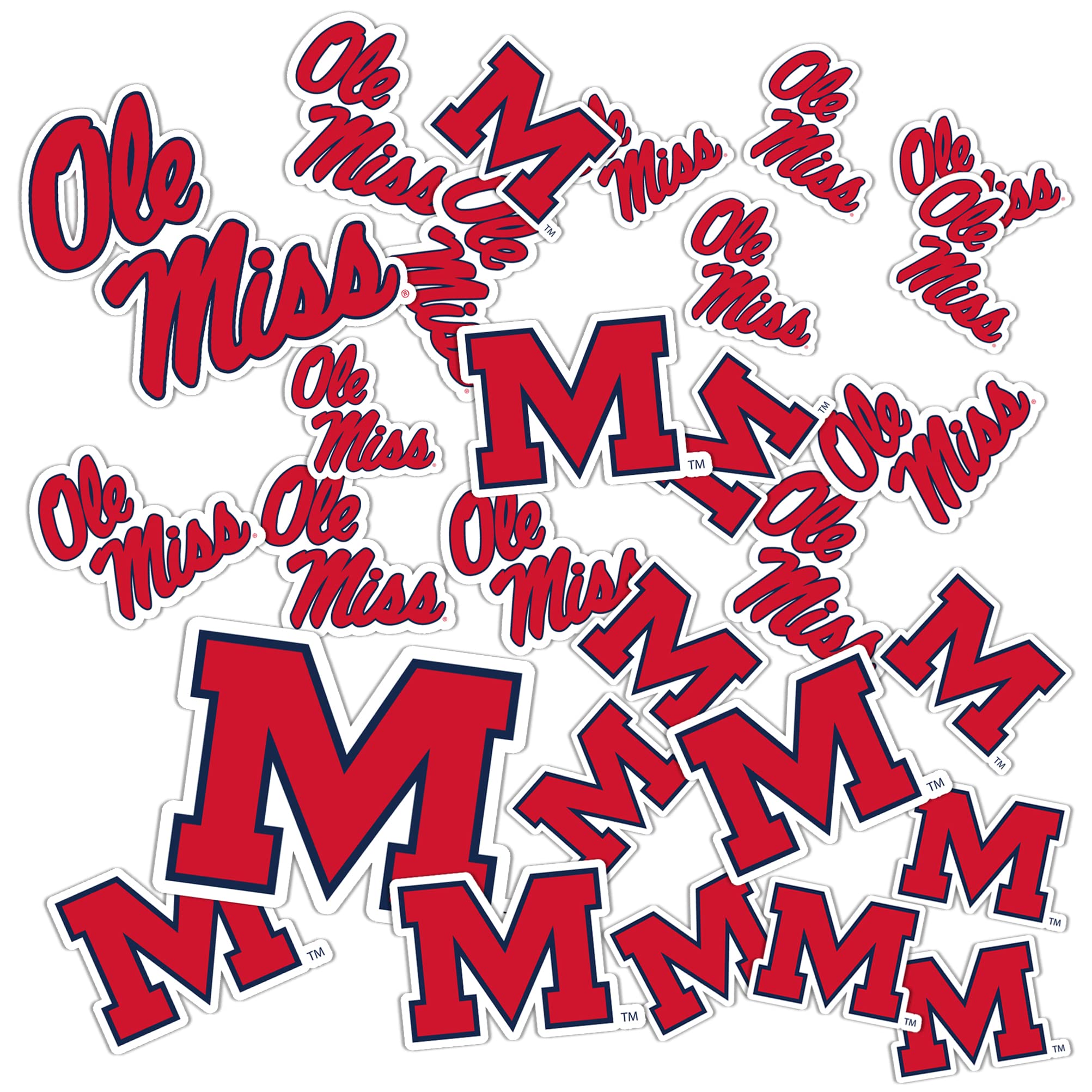 Ole Miss Red M Logo