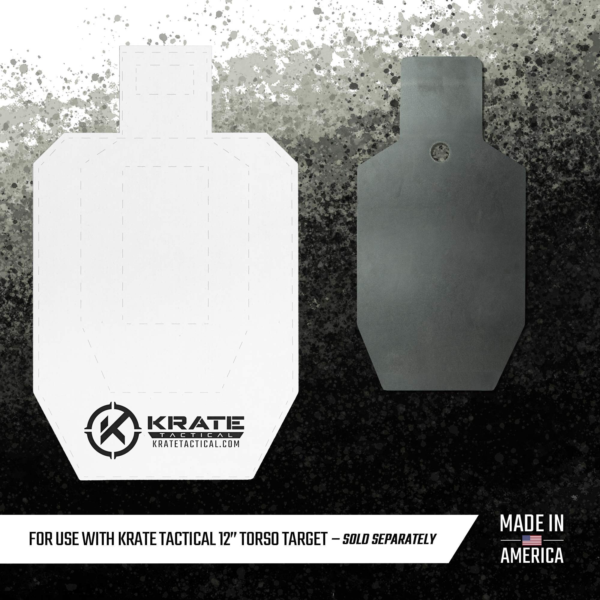 Buy KRATE Tactical Cardboard Targets Competition Paper Silhouette Shooting Target Torso buy-krate-tactical-cardboard-targets-competition-paper-silhouette-shooting-target-torso
