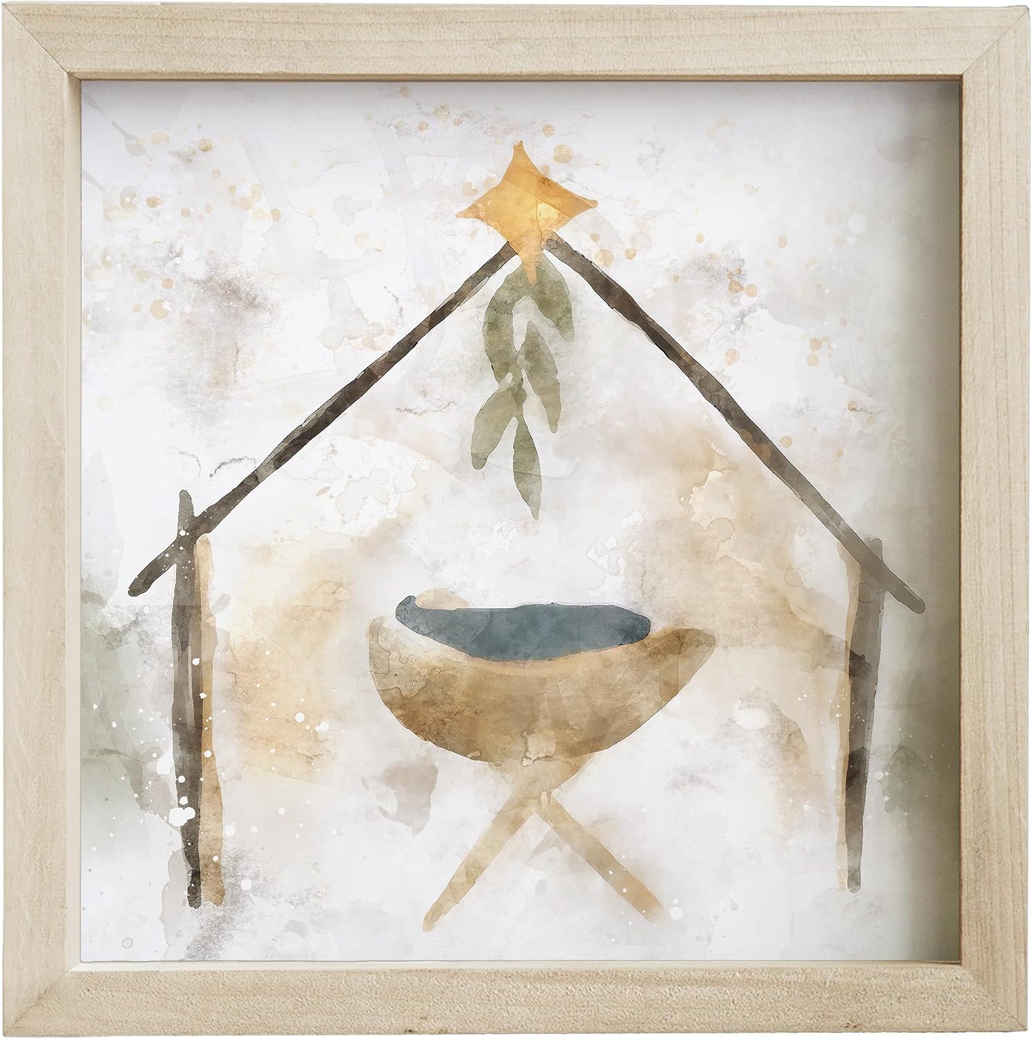 Amazon.com: Simply Said, INC Rustic Frames Chrsitmas Decor, Manger ...
