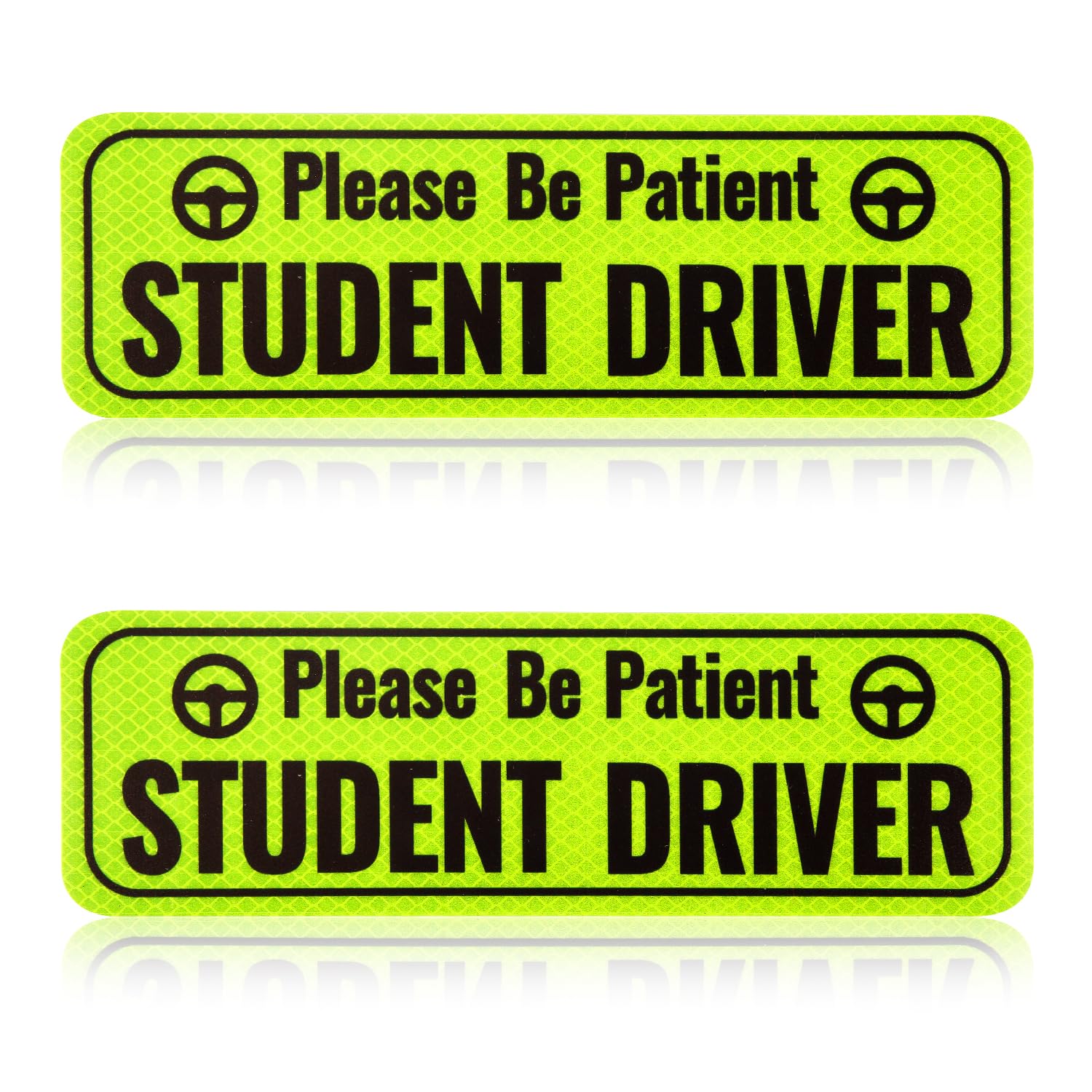 Amazon.com: 2pcs Student Driver Magnet, Please Be Patient Student ...
