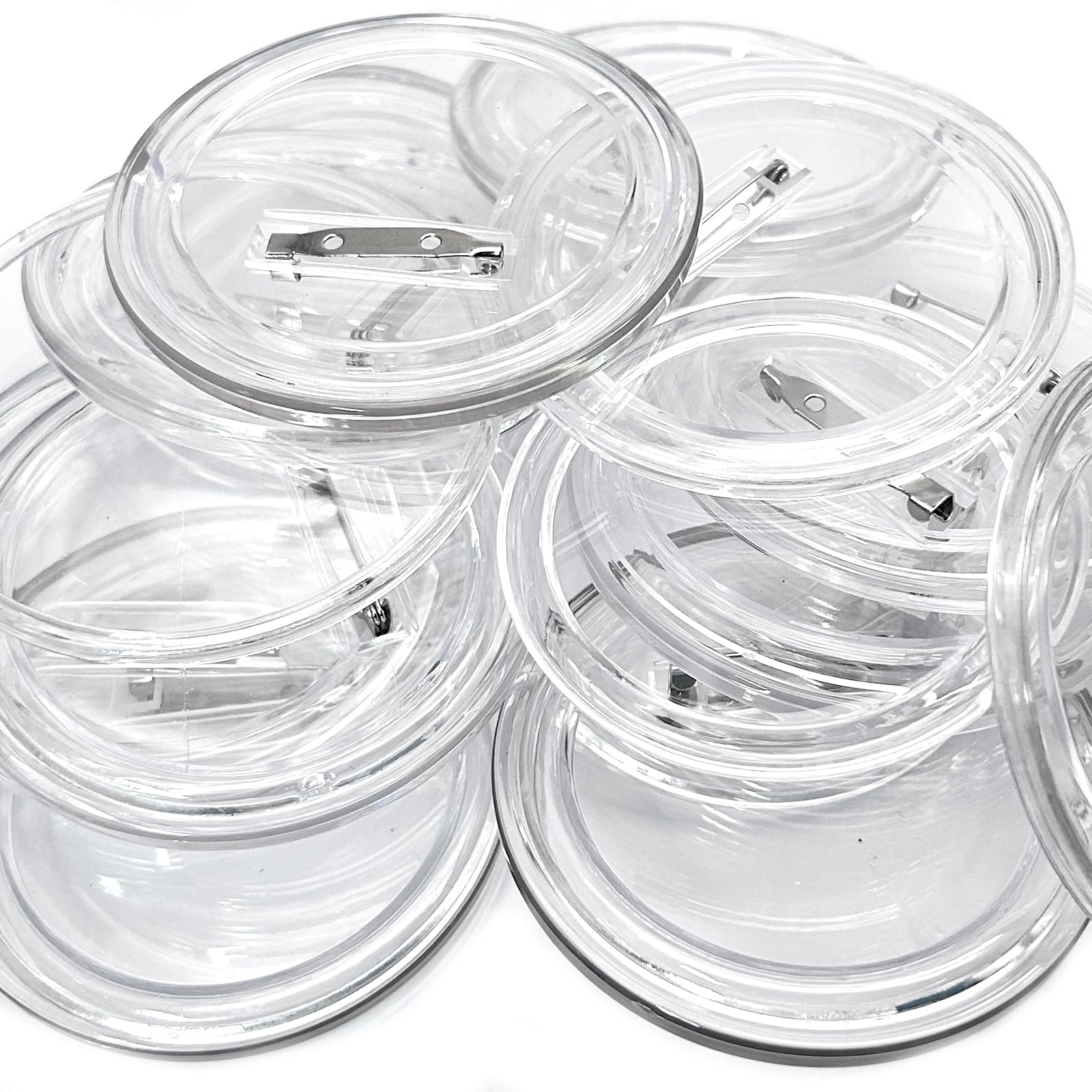 Amazon.com: vibedor 15Pcs DIY Button Pins 2.3 Inch Blank Button Pins ...