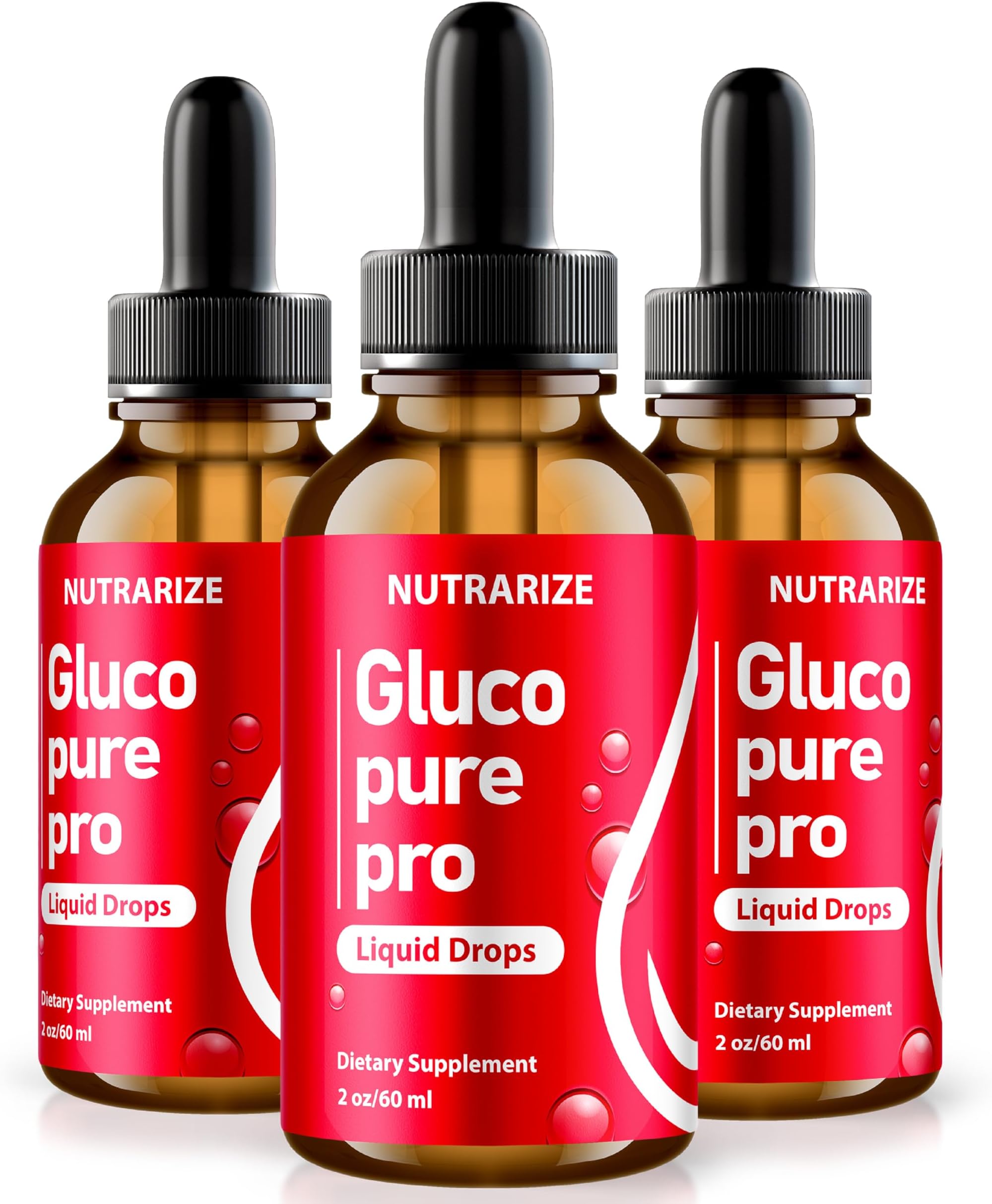 Amazon.com: (3 Pack) Glucopure Drops, Official Formula to Support ...
