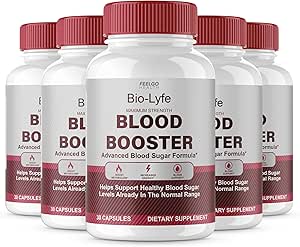 Amazon.com: 5 Pack - Biolyfe Blood - Biolyfe Blood Capsules, Bio Lyfe ...