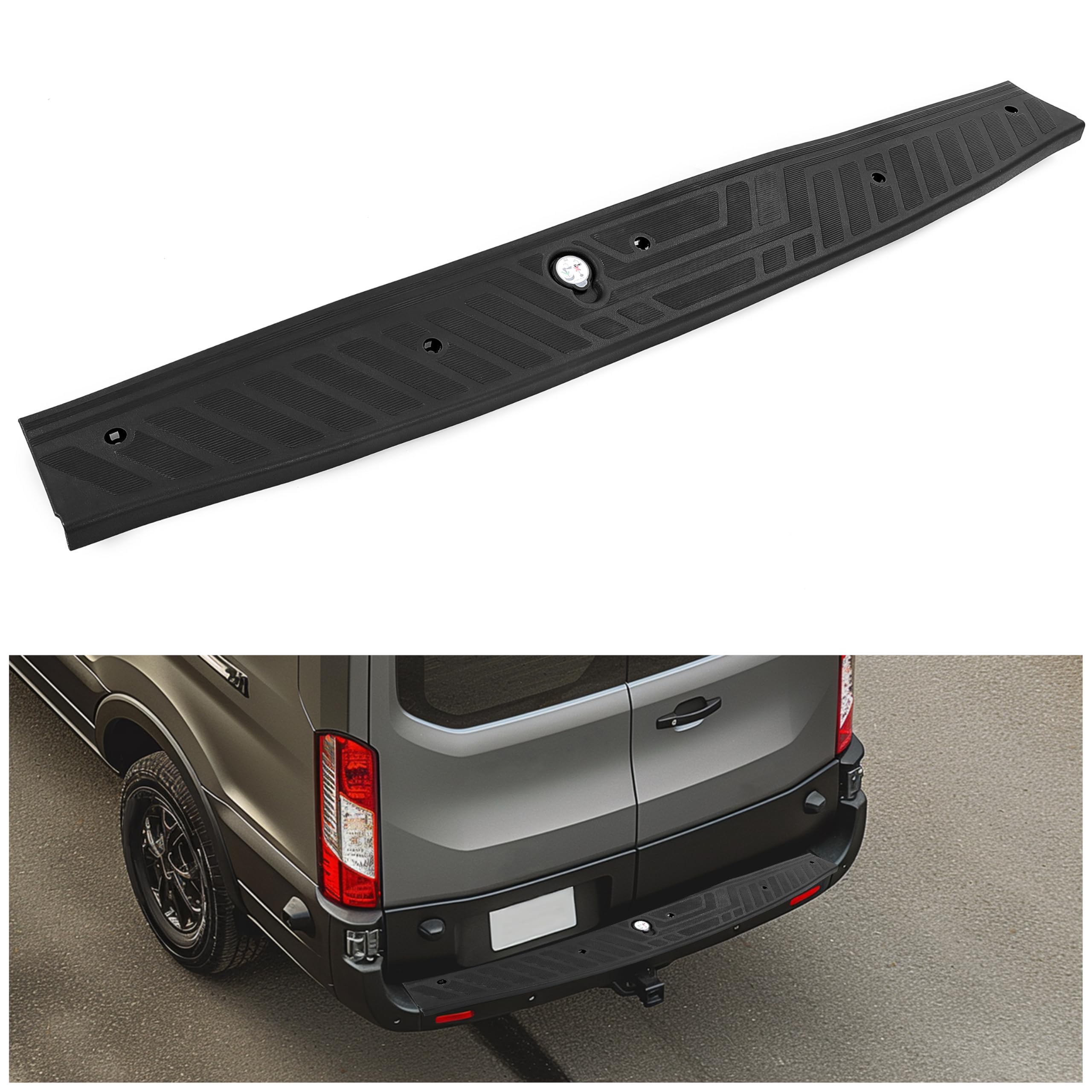 Amazon.com: KUAFU Rear Bumper Step Pad Compatible with 2015-2023 Ford ...
