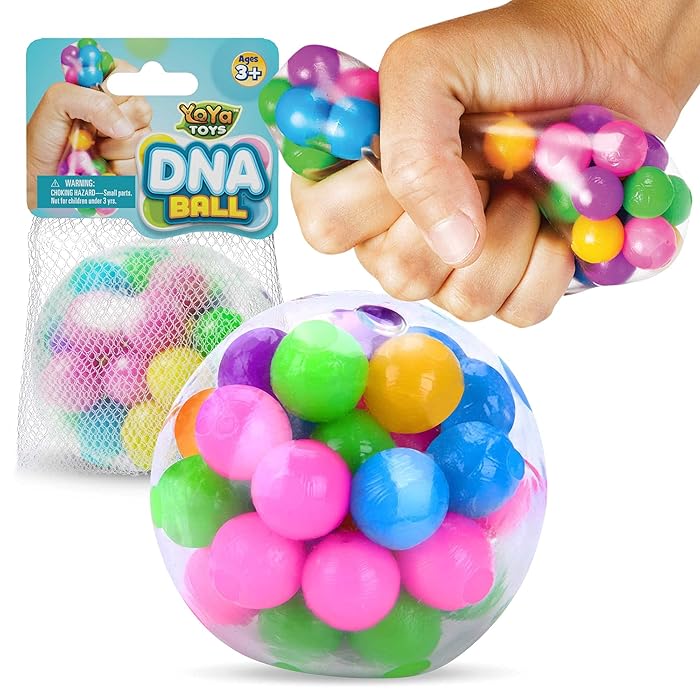 Buy YoYa Toys DNA Ball - Squishy Stress Ball for Kids - Children Love ...