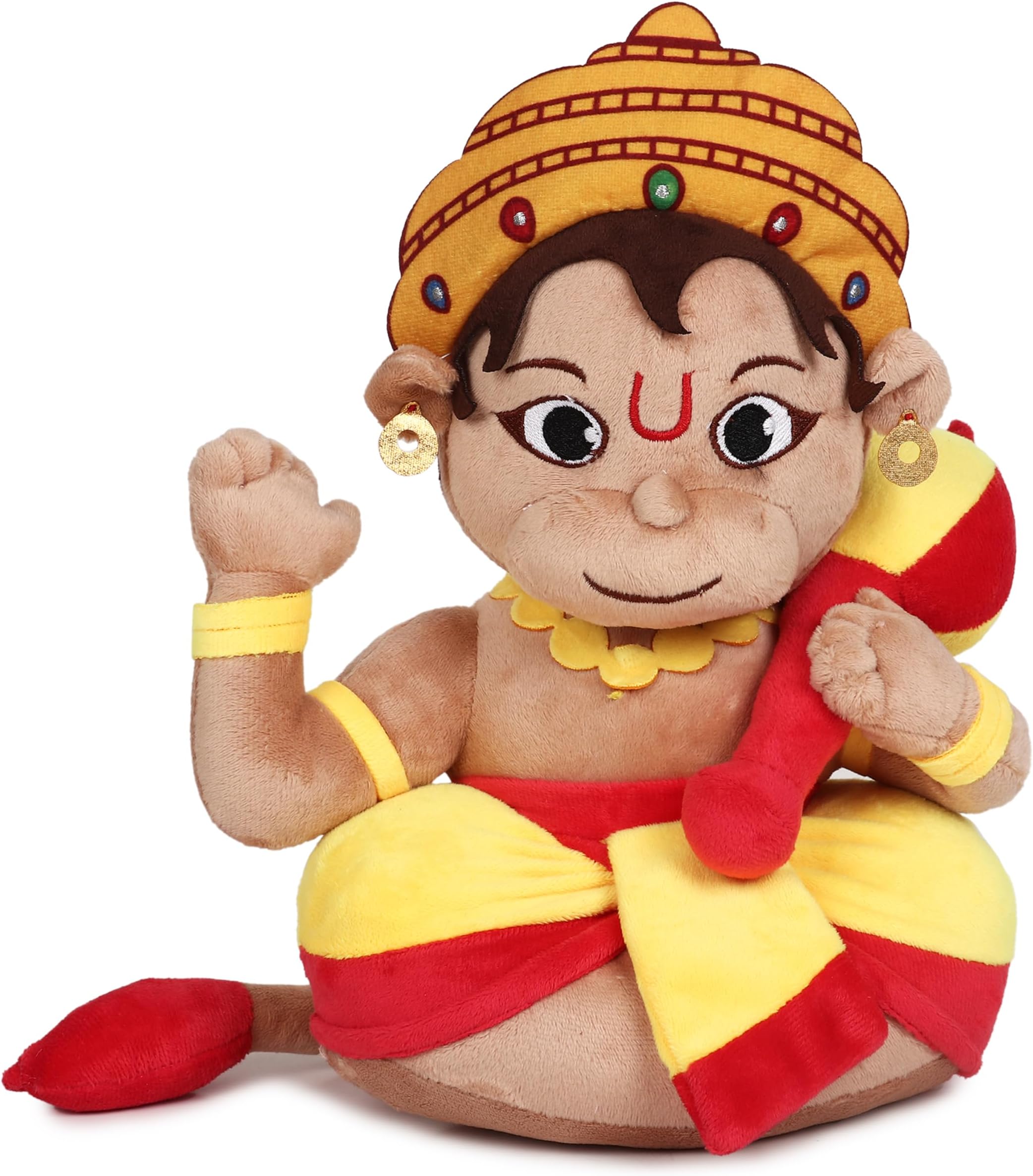 Panda's Box Mantra Chanting Baby Hanuman (Small - 18 CM) | Musical Soft ...