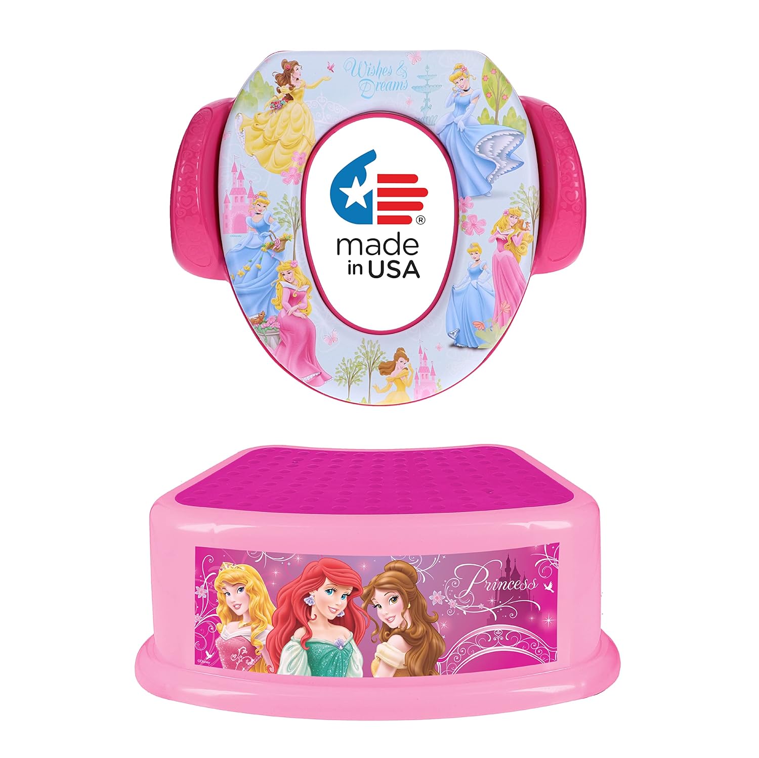 Amazon.com: Disney Princess Kid's Toilet Training Combo Kit - Contour ...