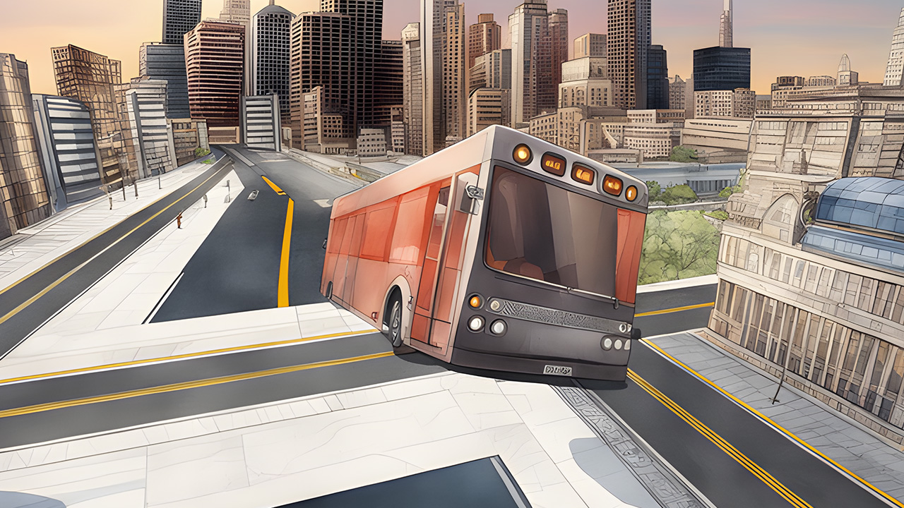 Extreme Futuristic Flying Bus Prisoner Transport Flight Simulator 3D ...