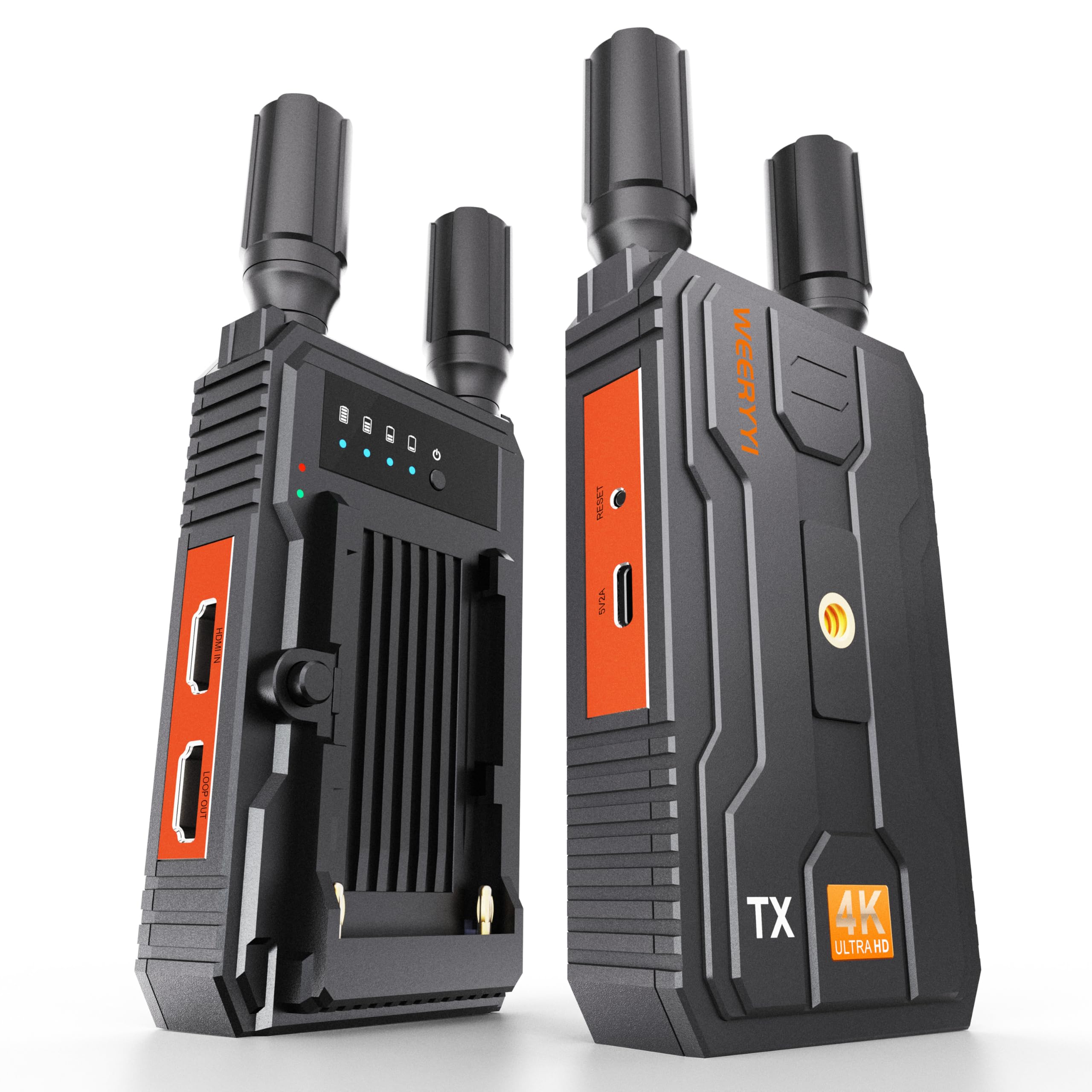 Amazon.com: 4K Wireless Transmitter Receiver HDMI Video Transmission ...