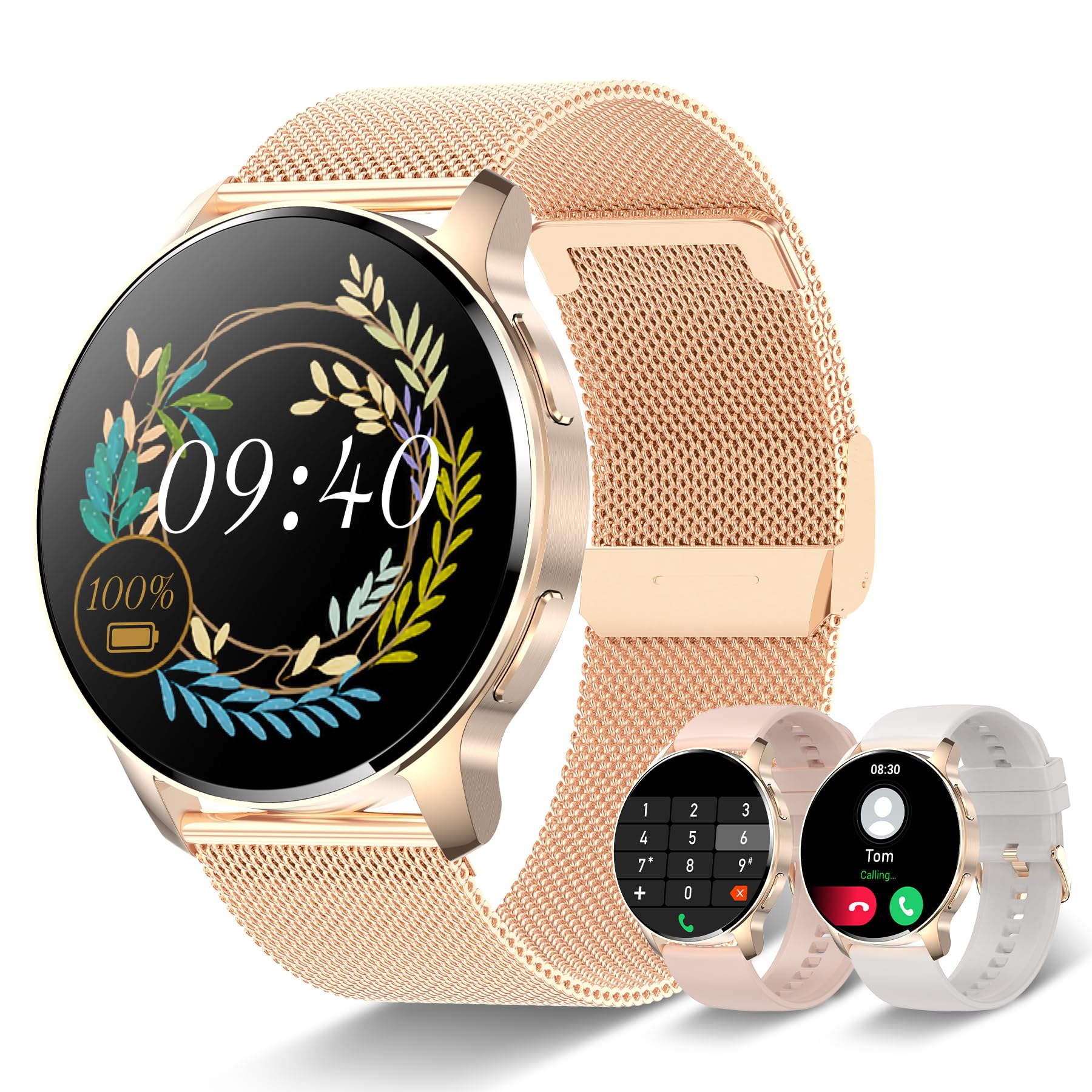 Amazon.com: Iaret Smart Watch for Women (Answer/Make Call), Fitness ...