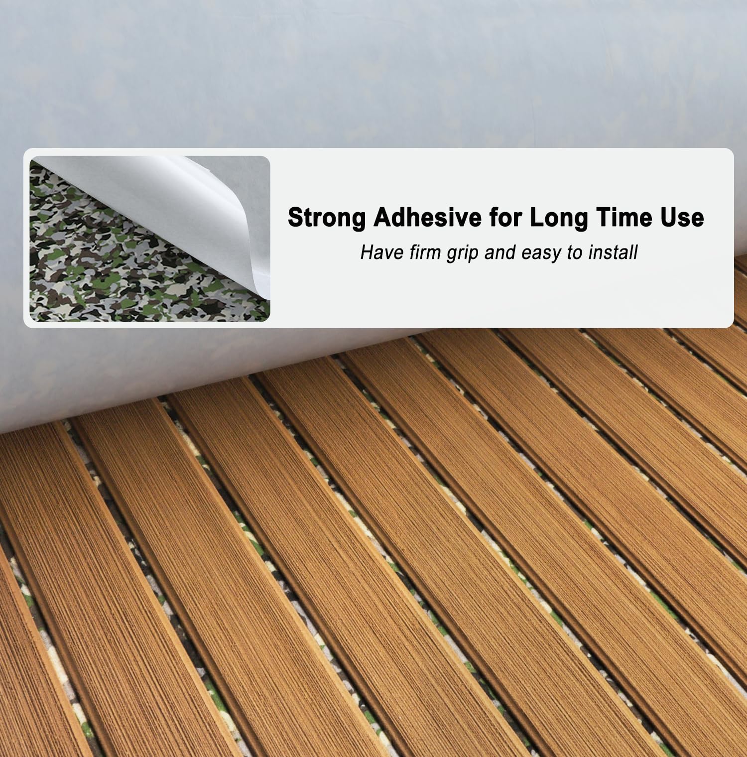 Snapklik.com : Boat Flooring EVA Foam Boat Decking Sheet Faux Teak ...